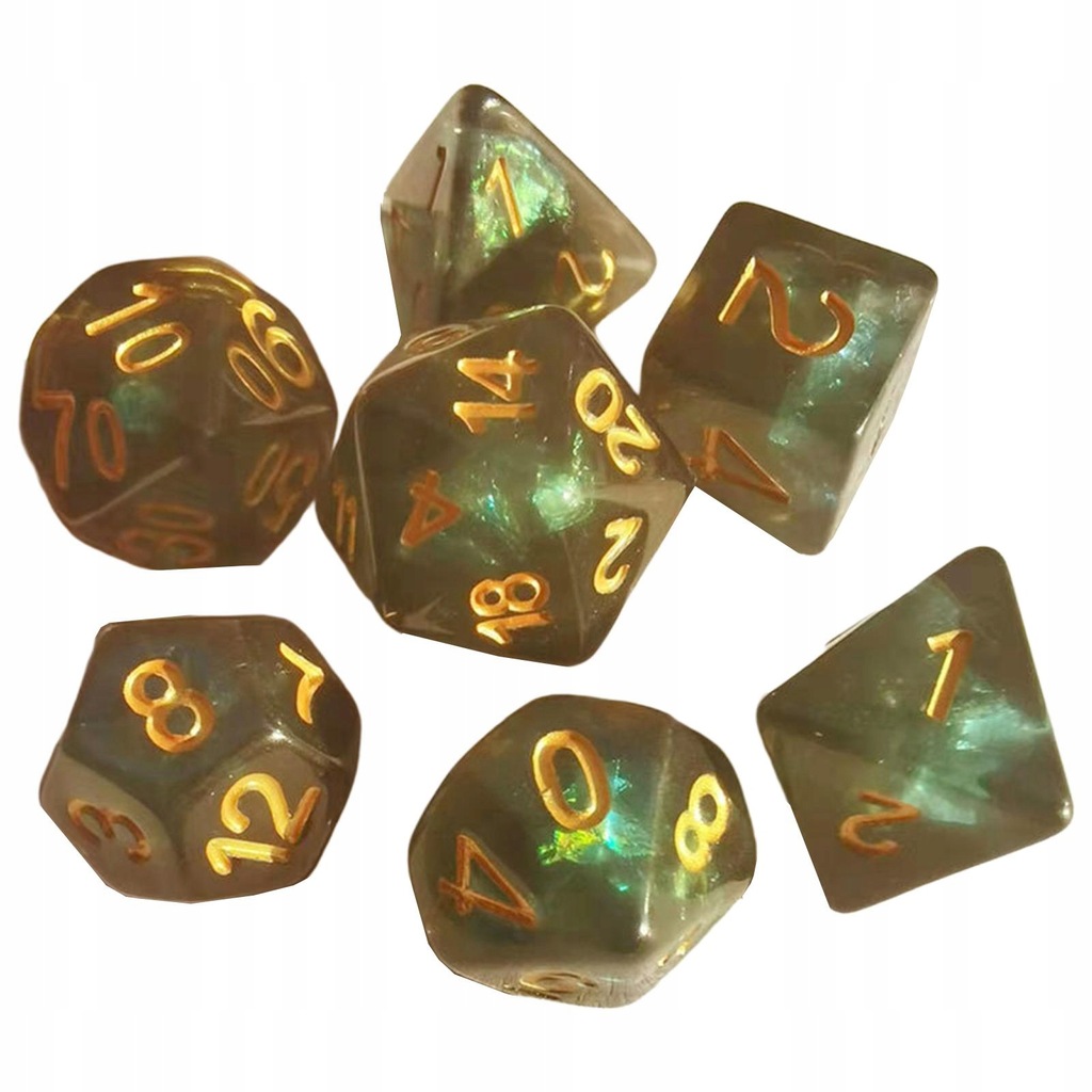 Handmade DND Dice, D4 D6 D8 D10 D% D12 D20 Entertainment Dice D&D Dice ...