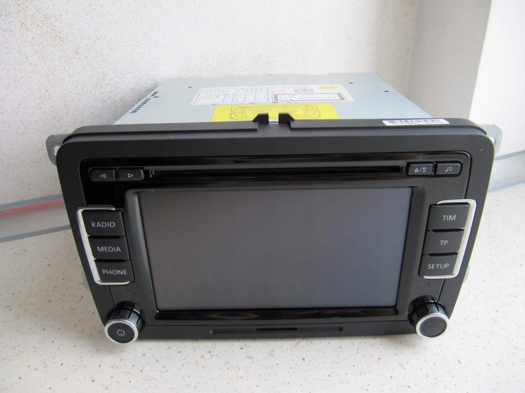 RADIO VW RCD 510 6xCD DOTYK SD BT. KOD PASSAT GOLF - 12659953696 - oficjalne archiwum Allegro