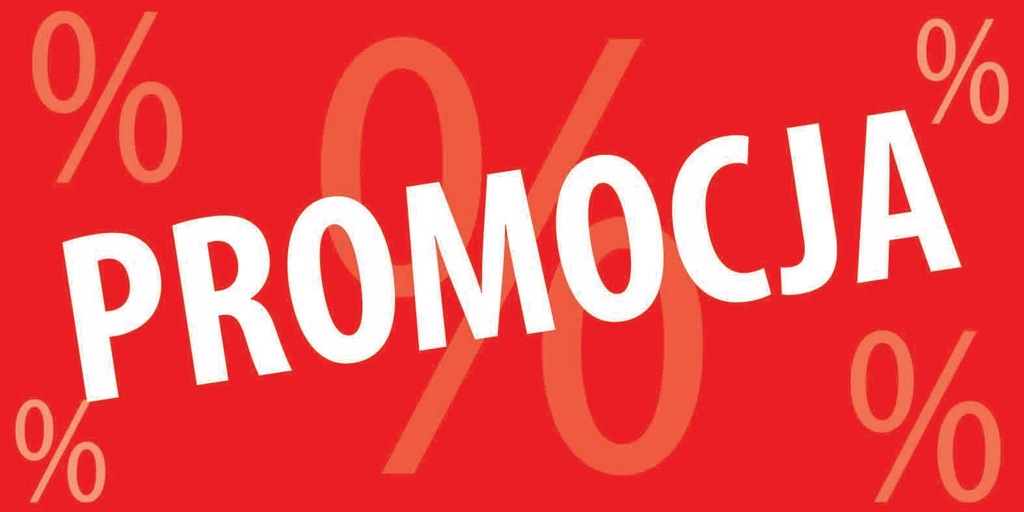 Baner Promocja ( baner z napisem Promocja) 1x2m - 8294238189 ...