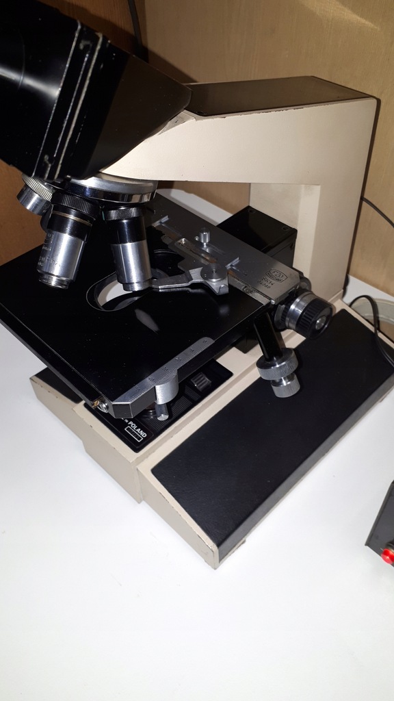 Mikroskop Biolar PZO Warszawa - 8432815098 - oficjalne archiwum Allegro