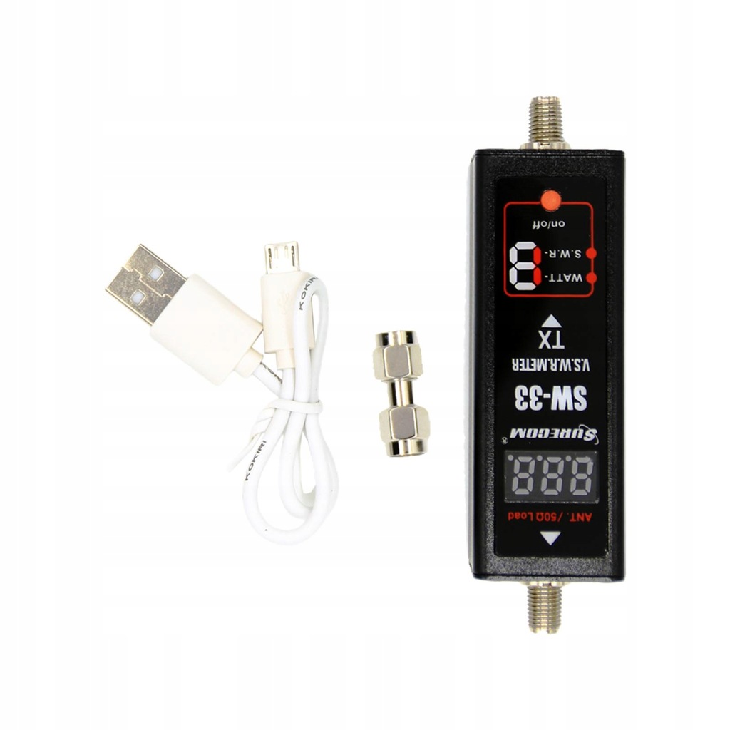 SW 33 Power & SWR Meter Mini Digital VHF SWR Meter - 13761740228 ...