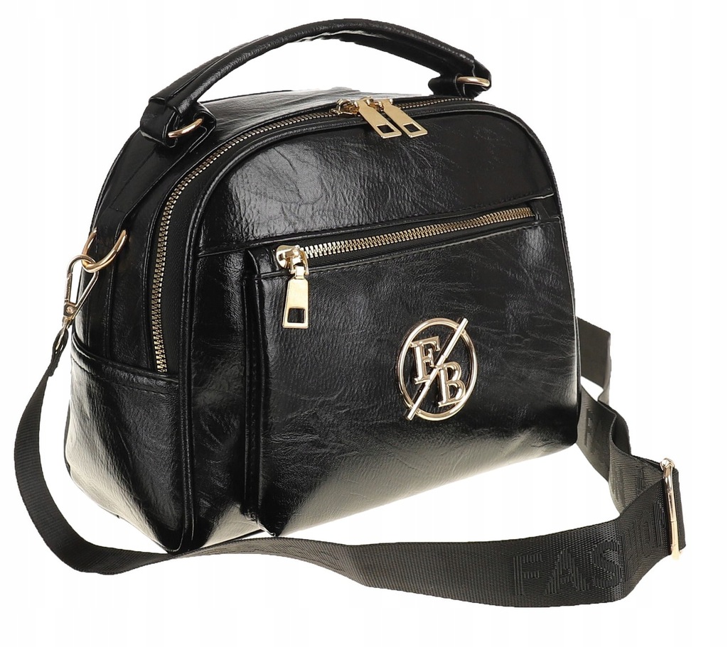 Klasyczna torebka damska listonoszka kuferek elegancka pakowna kolory - 14625670418 - oficjalne ...