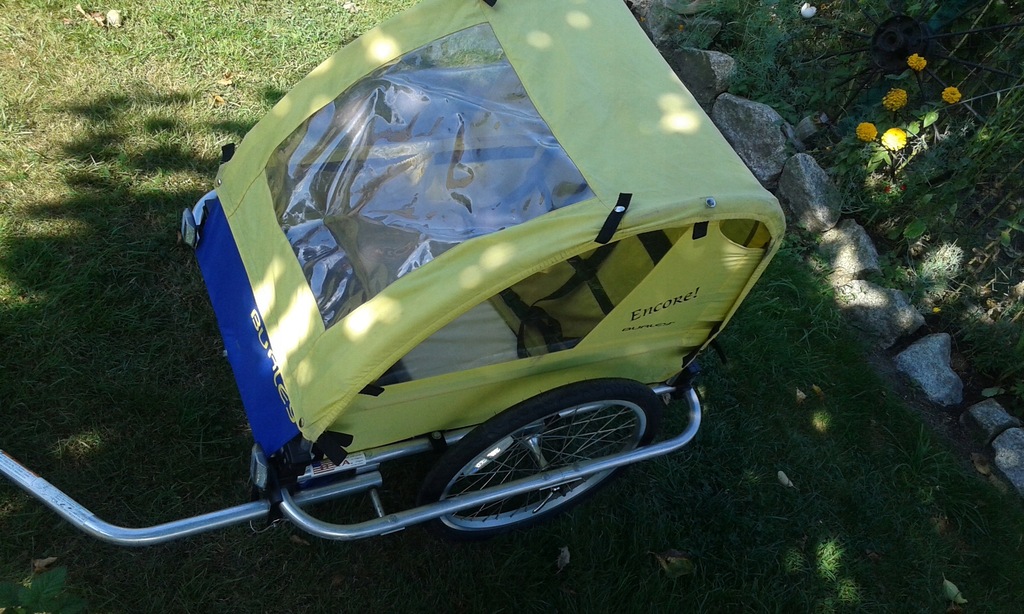 Przyczepka Rowerowa Riksza dla dzieci hol rowerowy - 7505395010 ...