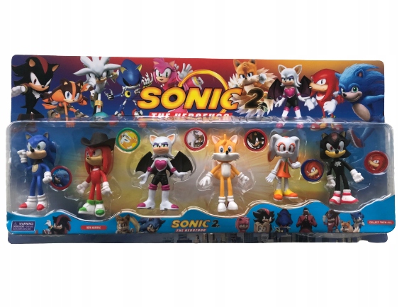FIGURKI SONIC THE HEDGEHOG LIS TAILS POSTACIE 10cm - 14341189187 ...