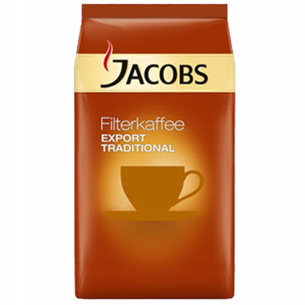 10x Kawa mielona JACOBS Filter Coffee Export Trad. - 7590360837 ...
