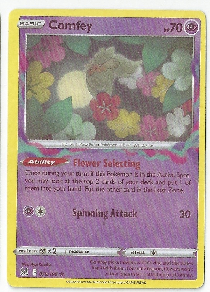 Karta Pokemon COMFEY - 13062927843 - oficjalne archiwum Allegro