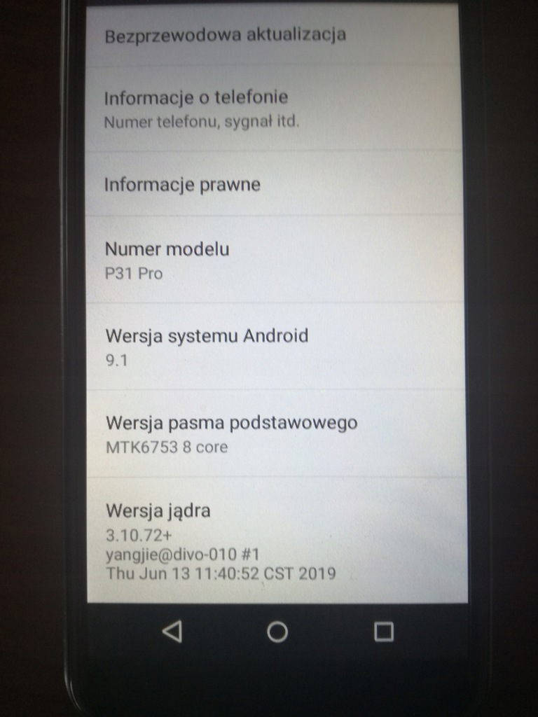 smartfon p31-pro - 8340476250 - oficjalne archiwum Allegro