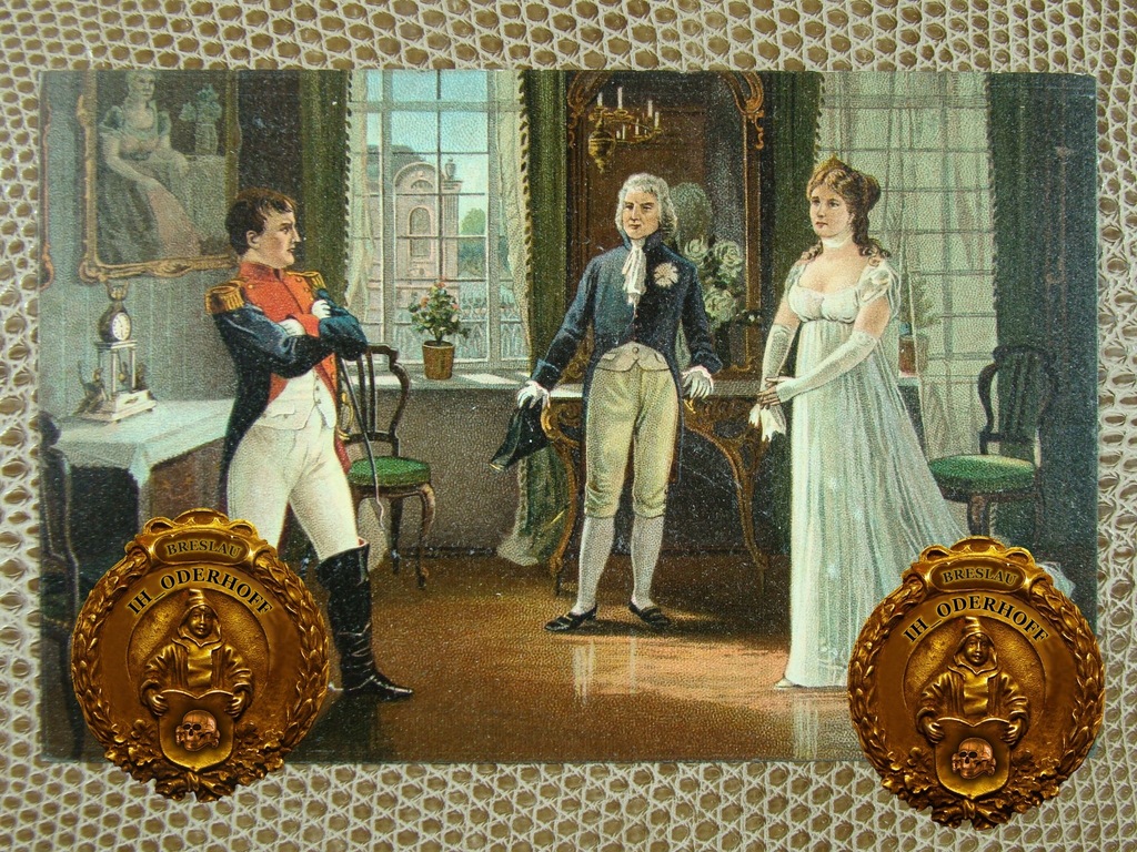 Królowa Luisa+Napoleon=Tylża H1246 - 14091471590 - oficjalne archiwum ...