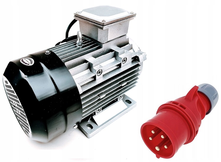 SILNIK ELEKTRYCZNY 3KW 400V 4KM 2800/min 3 FAZOWY - 13546862455 - oficjalne archiwum Allegro