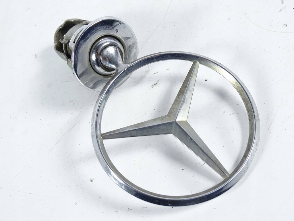 Mercedes 190 W201 EMBLEMAT CELOWNIK GWIAZDA ZNACZEK MASKI A2018800086 ...