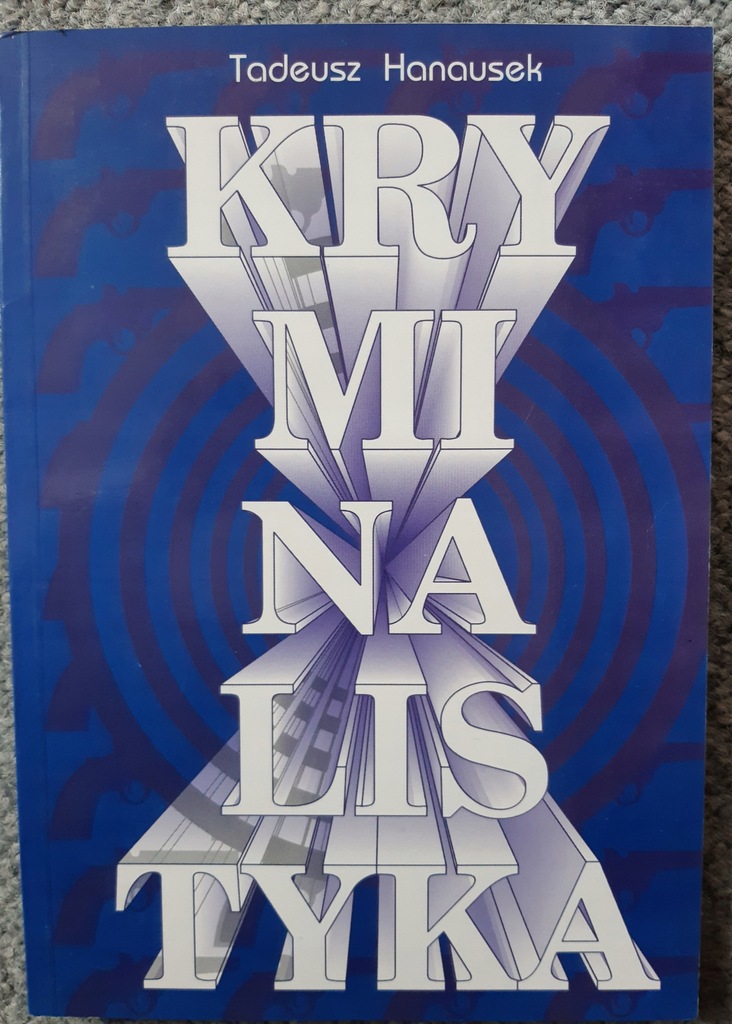 Kryminalistyka Poradnik Detektywa Hanausek - 10955349422 - oficjalne ...