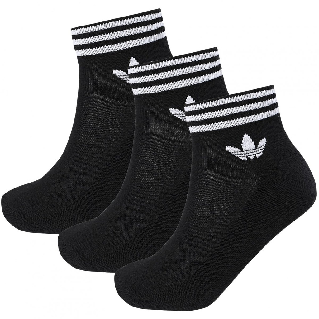 Adidas skarpetki stopki czarne oryginał 43-46 L - 13750398631 - oficjalne archiwum Allegro