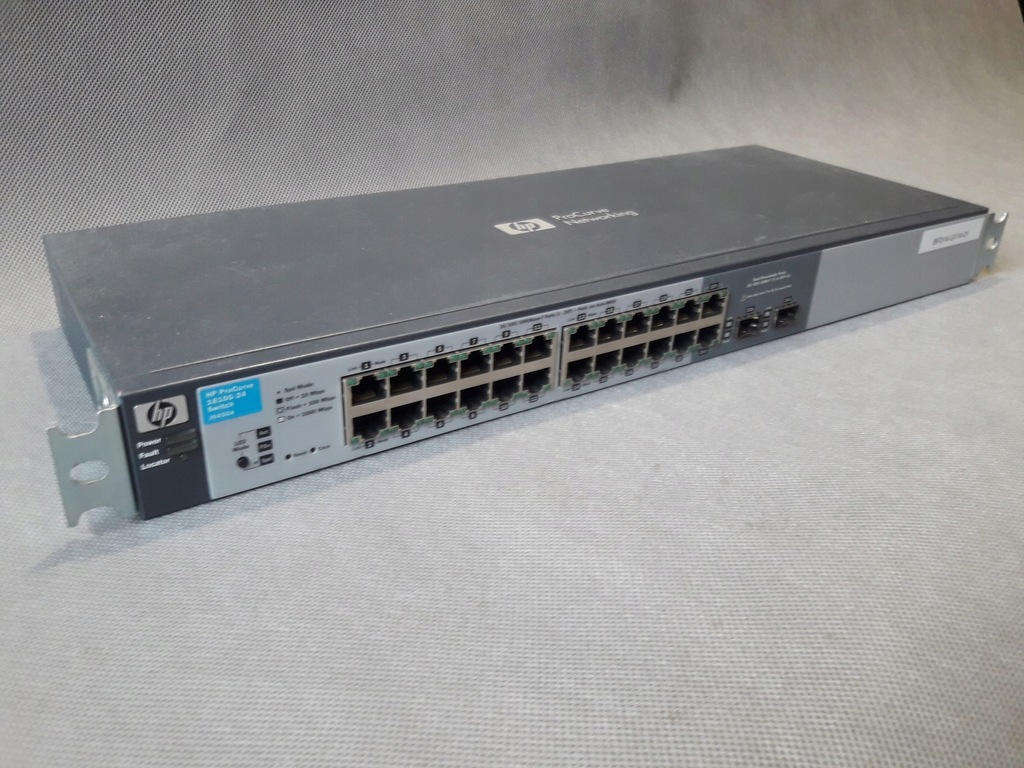 Switch HP PROCURVE 1810G-24 J9450A - 7673853787 - oficjalne archiwum ...