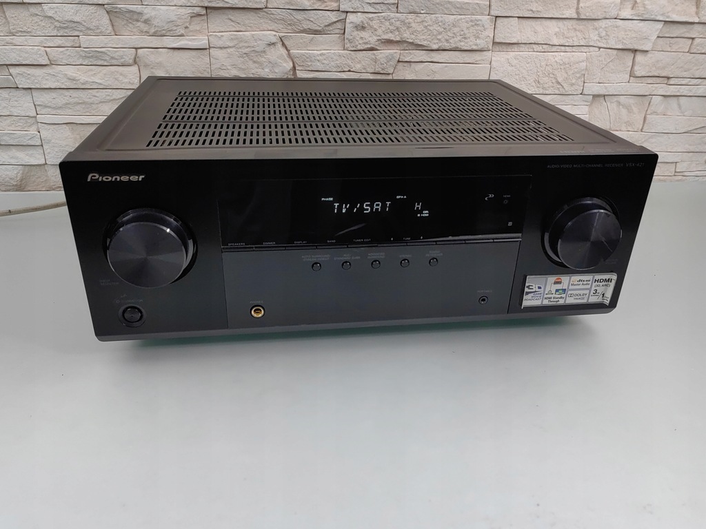 PIONEER VSX-421 Nowoczesny amplituner 5,1 / HDMI - 13832741006 - oficjalne archiwum Allegro