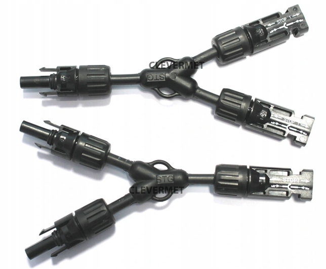 PARA ZŁĄCZE MC4 KONEKTOR Y PODWÓJNY TRÓJNIK - 9976217075 - oficjalne archiwum Allegro