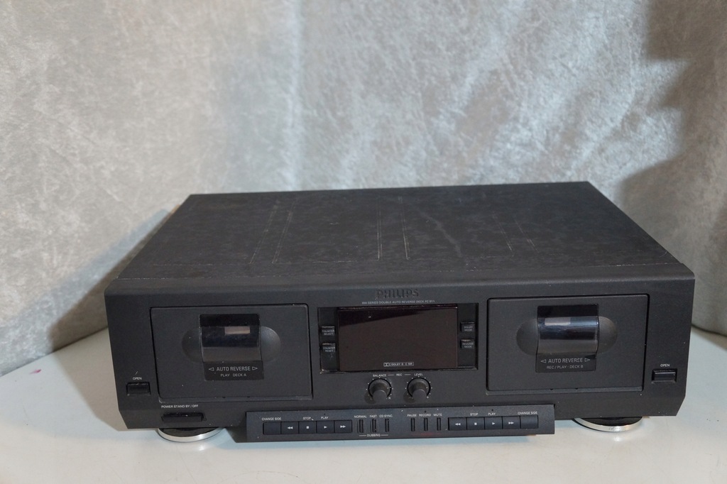 Magnetofon kasetowy Philips FC 911 tytanowy - 10536431569 - oficjalne ...
