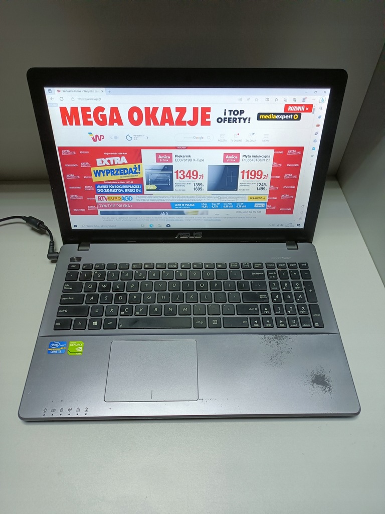 Laptop Asus X550C i3-3217U SSD WIN10 - 14199060971 - oficjalne archiwum ...