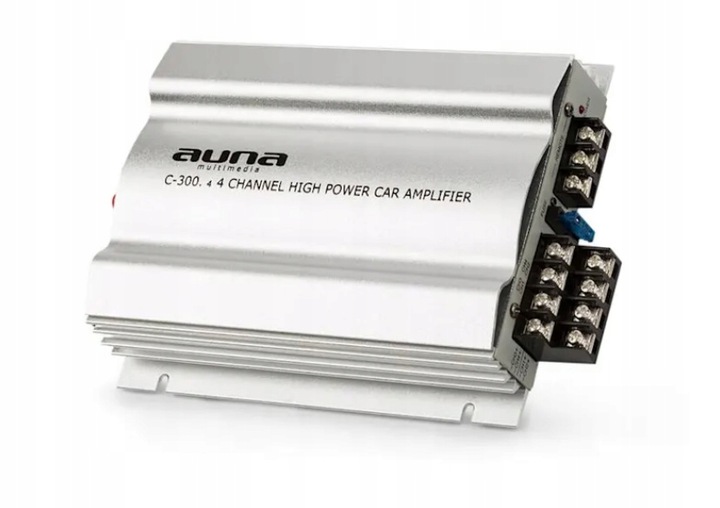 Wzmacniacz samochodowy 4-kanałowy Auna C300.4 - 12011300128 - oficjalne archiwum Allegro