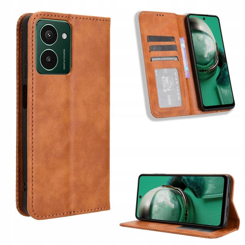 Etui Dla HMD Pulse/Pulse Plus Portfel Skóra PU Zamknięcie Magnetyczne ...