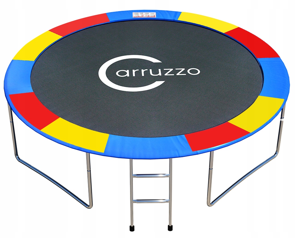 OSŁONA TRAMPOLINY POKROWIEC SPRĘŻYN 12FT 374cm KOLOROWA Wytrzymała - 15162835916 - oficjalne ...