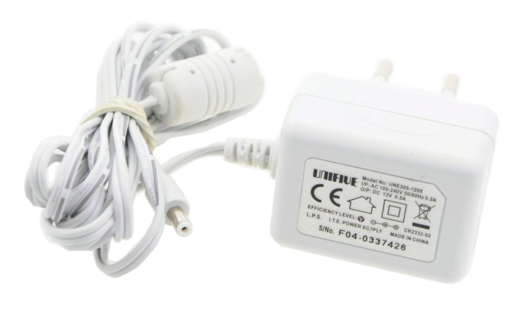 Zasilacz Stabilizowany Unifive 12V 500mA 6W biały - 6957664546 - oficjalne archiwum Allegro