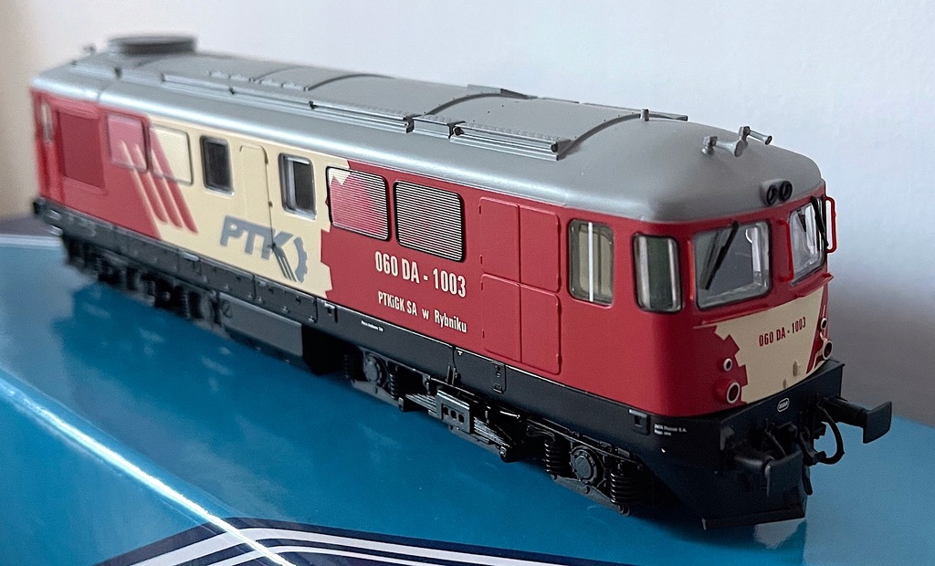 ALBERT-MODELL Lokomotywa 060DA-1003 PTKiGK SA - 12899519236 - oficjalne ...