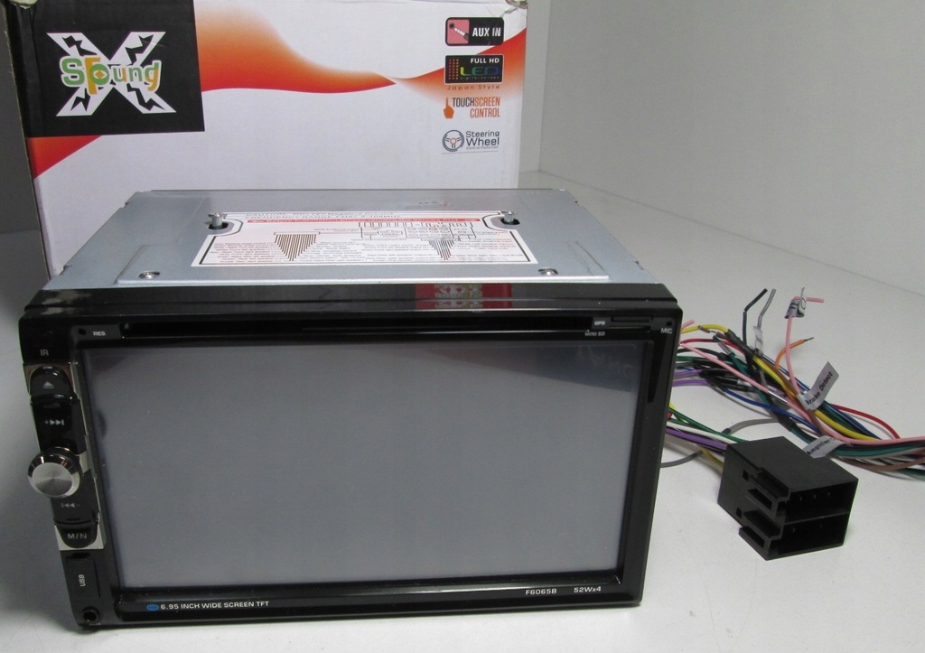 Radio samochodowe F6065B 6,95 CALA BLUETOOTH 2 DIN - 12428027695 ...
