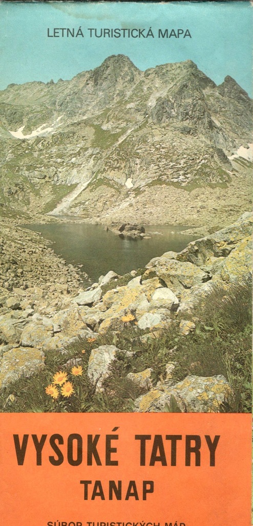 Wysokie Tatry TANAP mapa turystyczna - 11565604233 - oficjalne archiwum ...