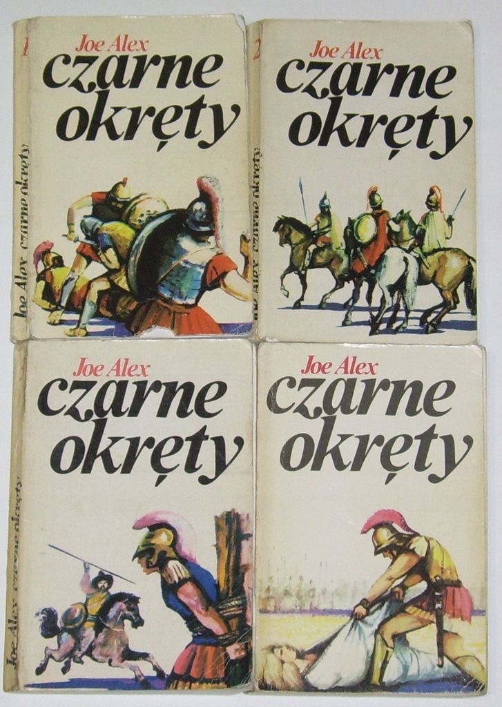 Czarne okręty - tom 1- 4 Joe Alex - 12859552331 - oficjalne archiwum ...