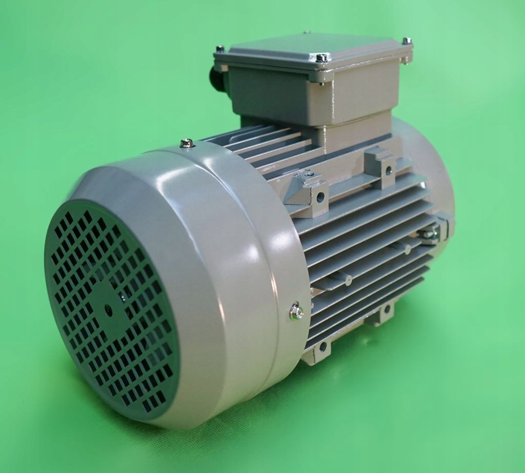 SILNIK ELEKTRYCZNY 3 FAZOWY 3kW 400V 1480obr B14 - 9854811178 - oficjalne archiwum Allegro