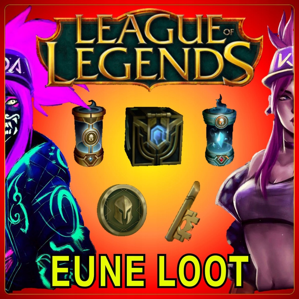 League of Legends LoL konto SMURF EUNE KAPSUŁY - 13104482371 ...