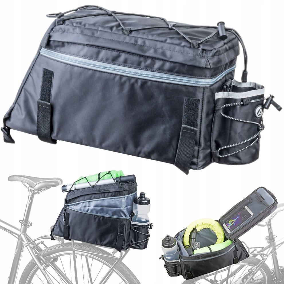 SAKWA NA BAGAŻNIK AUTHOR A-N472 X9 CZARNA - 11798391847 - oficjalne ...