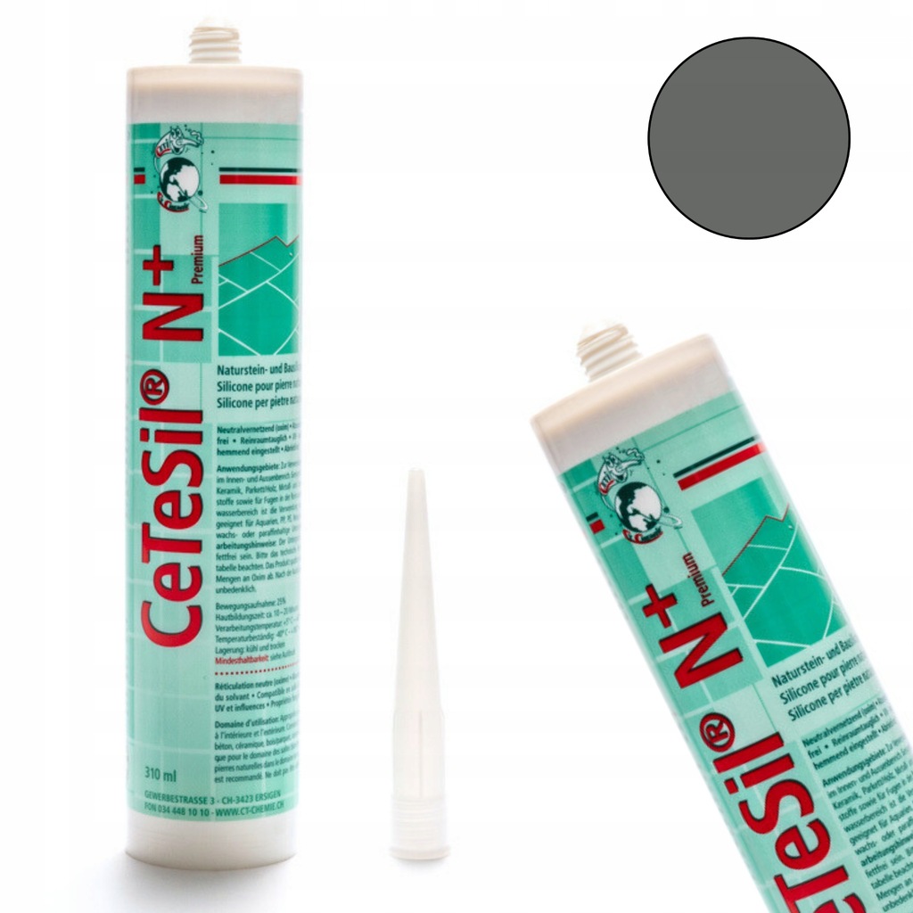 SILIKON sanitarny NEUTRALNY bazaltowy uniwersalny elastyczny ...