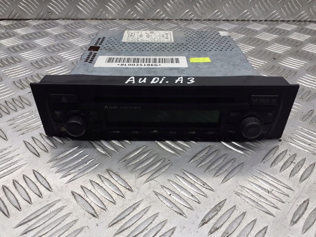 RADIO FABRYCZNE AUDI A3 8L 8L0035186G - 14135972019 - oficjalne archiwum Allegro