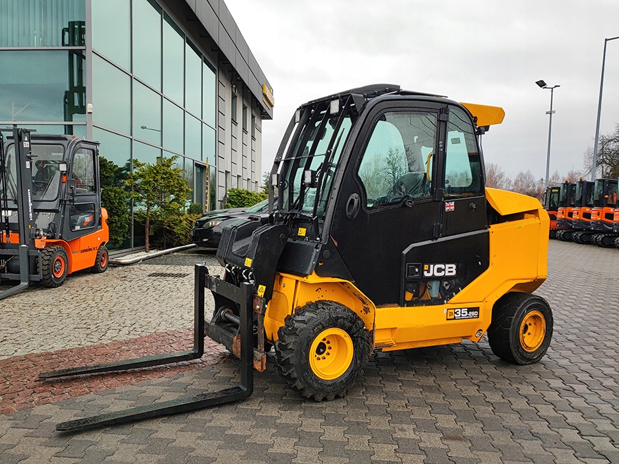 Wózek widłowy JCB TLT TELETRUK 35D 35-26D Wastemaster teleskopowy 4x4 ...
