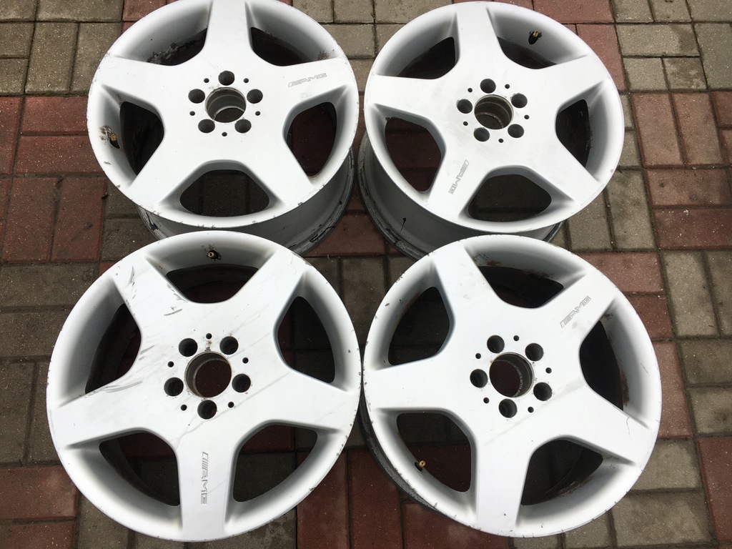 MERCEDES ML W163 AMG FELGI ORYGINALNE 18 ALUFELGI - 8966118848 - oficjalne archiwum Allegro