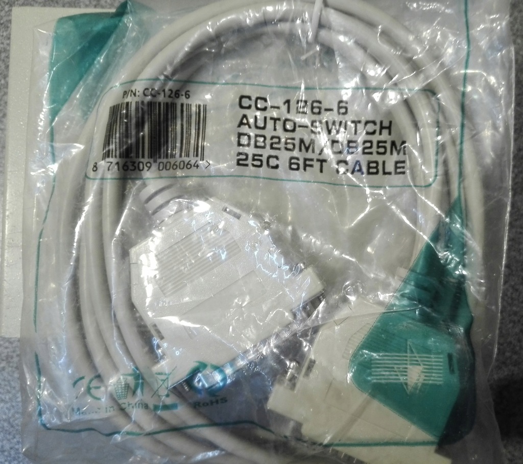 Przełącznik switch drukarkowy LPT 2/1 DB25 F - 9036098126 - oficjalne ...