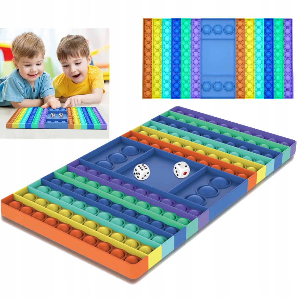 Купить DIMPLE PUSH POP IT BUBBLE АНТИСТРЕСС шахматная доска: отзывы, фото и характеристики на ...