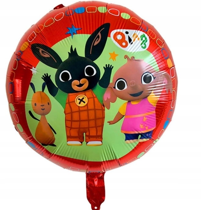 Balon foliowy Bing Sula okrągły 45 cm Urodziny - 12752250215 ...
