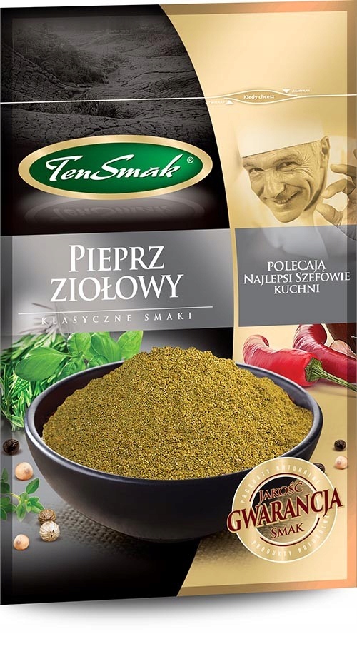 Pieprz ziołowy 20g TENSMAK - 13774828318 - oficjalne archiwum Allegro