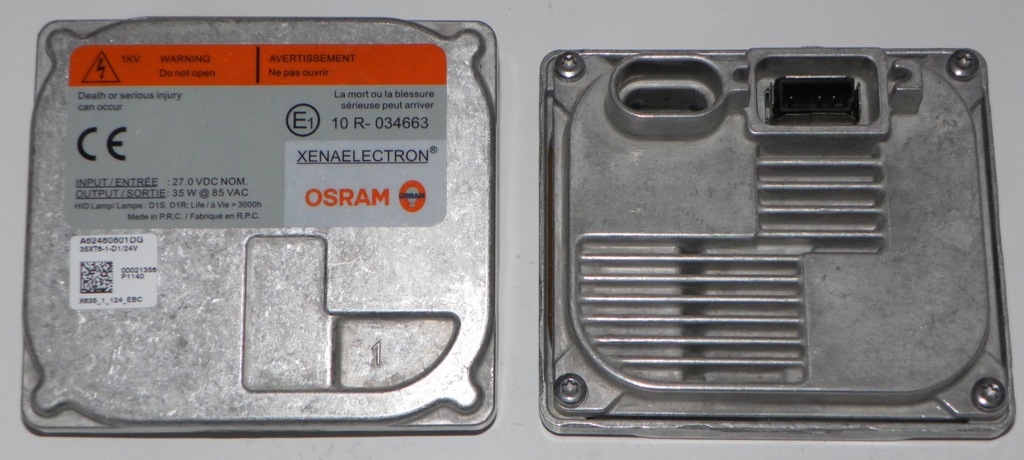 Przetwornica Xenon Man TGS TGX Scania R 1900353 - 7180774222 ...