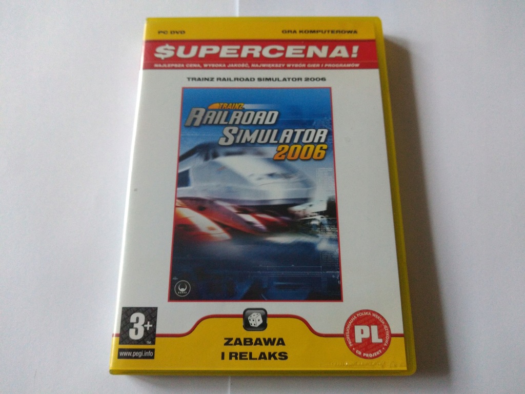 Trainz Railroad Simulator 2006 PL PC DVD - 12623608120 - oficjalne ...