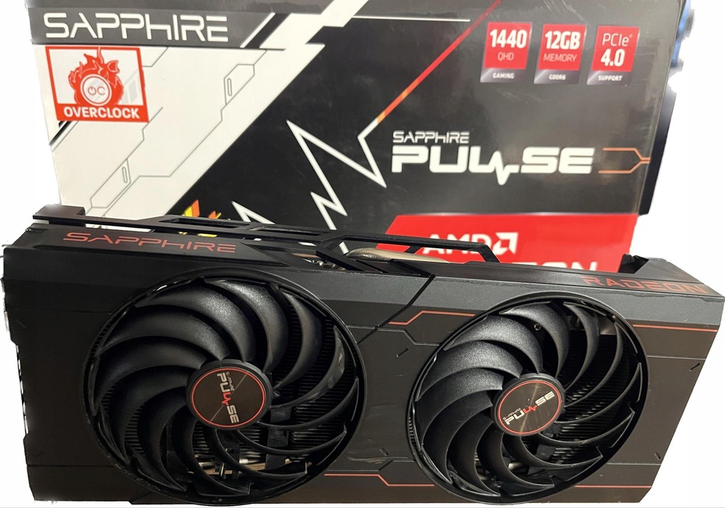 Karta SAPPHIRE PULSE RX 6700 XT GAMING OC 12GB - 12811750356 ...