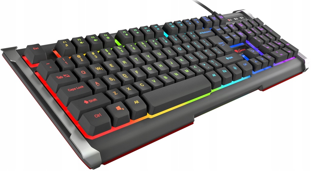 KLAWIATURA GAMINGOWA GENESIS RHOD 400 RGB PODŚWIET - 7055677180 ...