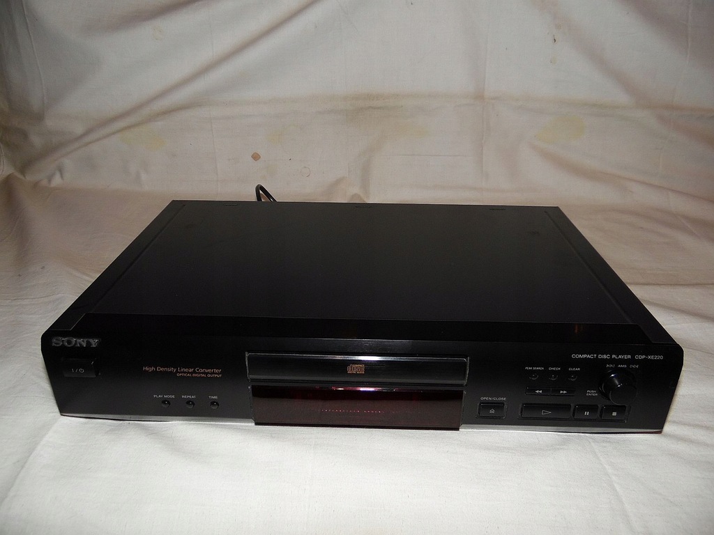 Odtwarzacz CD Sony CDP-XE220 Digital Optical Output JOG - 15777405061 - oficjalne archiwum Allegro
