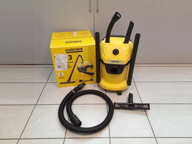 KARCHER ODKURZACZ UNIWERSALNY WD 3 BEZWORKOWY - 13474080921 - oficjalne archiwum Allegro