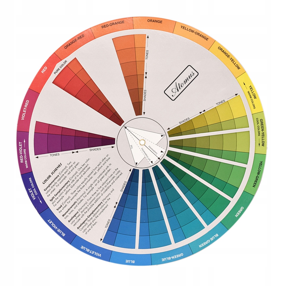 Gradient Color Wheel Man Basic Colour Mixing - 14115530984 - oficjalne ...