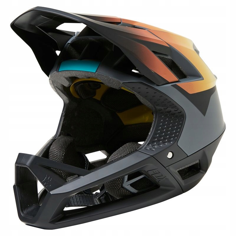 Kask rowerowy MTB enduro z daszkiem downhill FOX M - 12931549989 ...