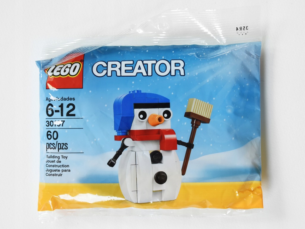 LEGO Świąteczne 30197 Śniegowy Bałwan MISB 2014 - 12723412800 ...
