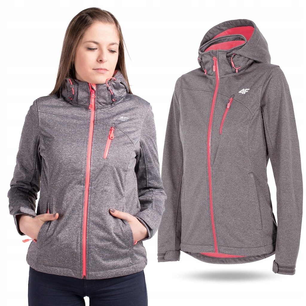 Kurtka damska bluza Softshell 4F Z18-SFD004-23M M - 7709744312 - oficjalne archiwum Allegro